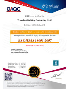 Certifications - Transfast